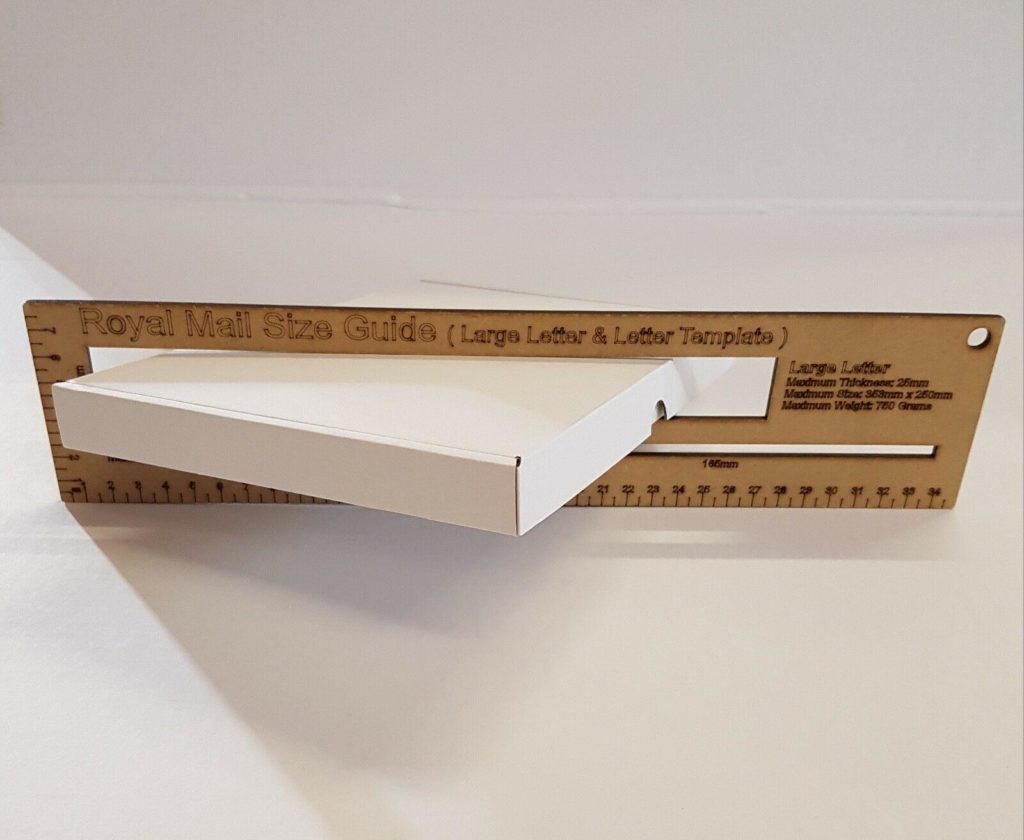 C5 A5 Size Large Letter Box - 229 x 159 x 20mm White - iDEALS UK ...